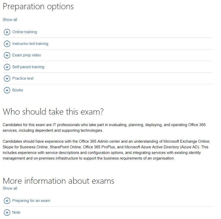December 2018 – Exam Preparation & Microsoft Learn – M365 Senpai