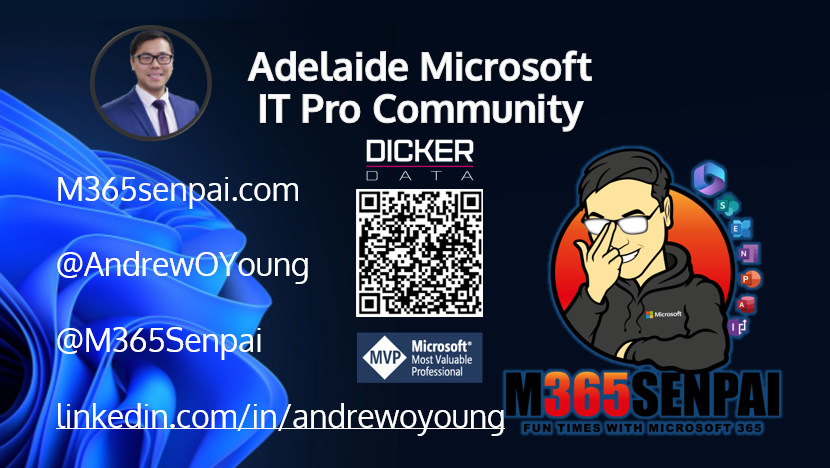 AMITPC – November 2024 Meetup – M365 Senpai