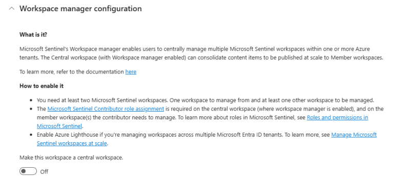 Hands On: Using Microsoft Sentinel Workspace Manager to replicate ...